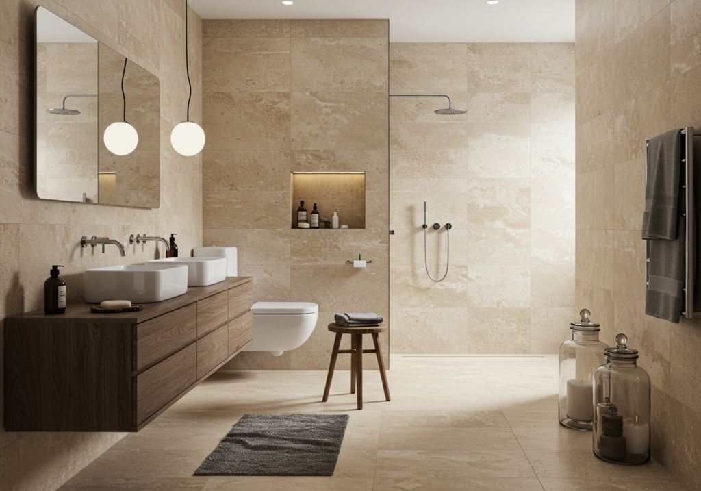 20 Travertine Bathroom Design Ideas – Vibro Decor